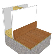 Modern Wall Base variants by Fifth Dimension